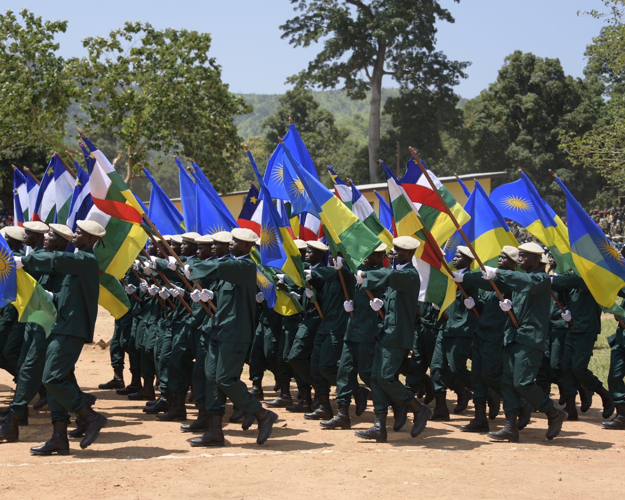 Centrafrique: 634 soldats intègrent les rangs des FACA