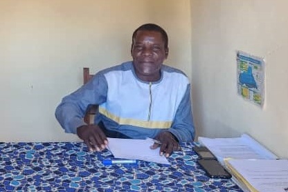 Gerard Yakete, coordonnateur du Réseau du groupement semencier de Kaga ...