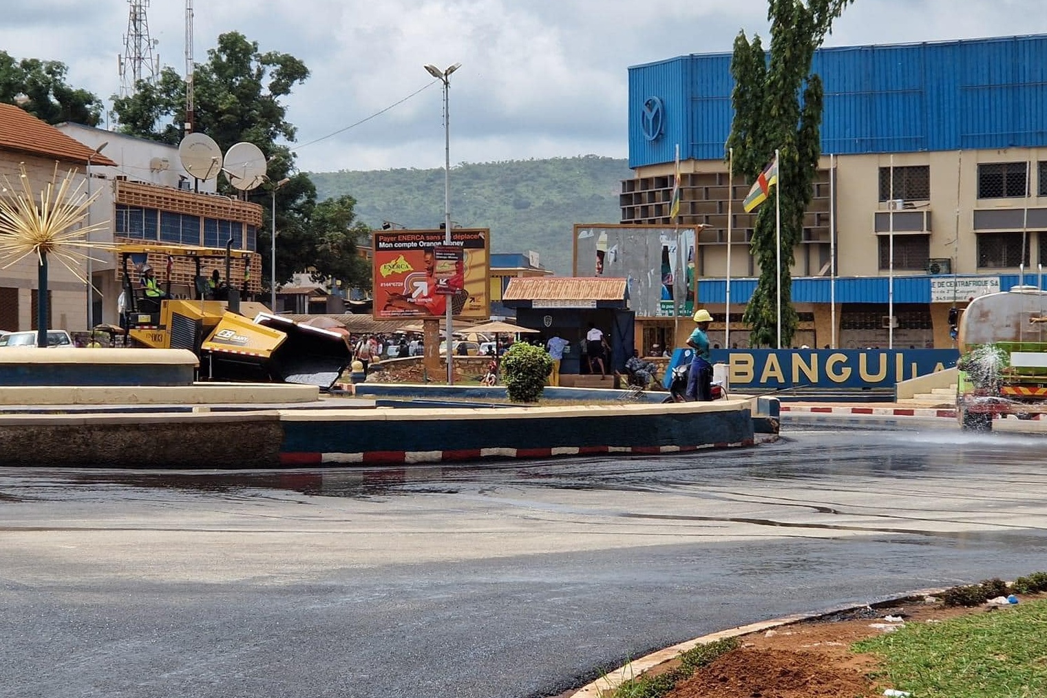 Centrafrique: les travaux de réhabilitation des avenues impactent les ...